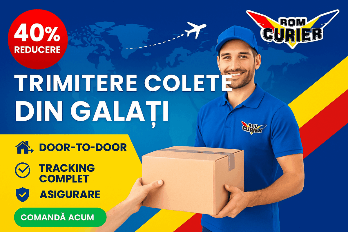 Trimitere Colete Galati - Germania | Reducere 40% | Curier Rapid
